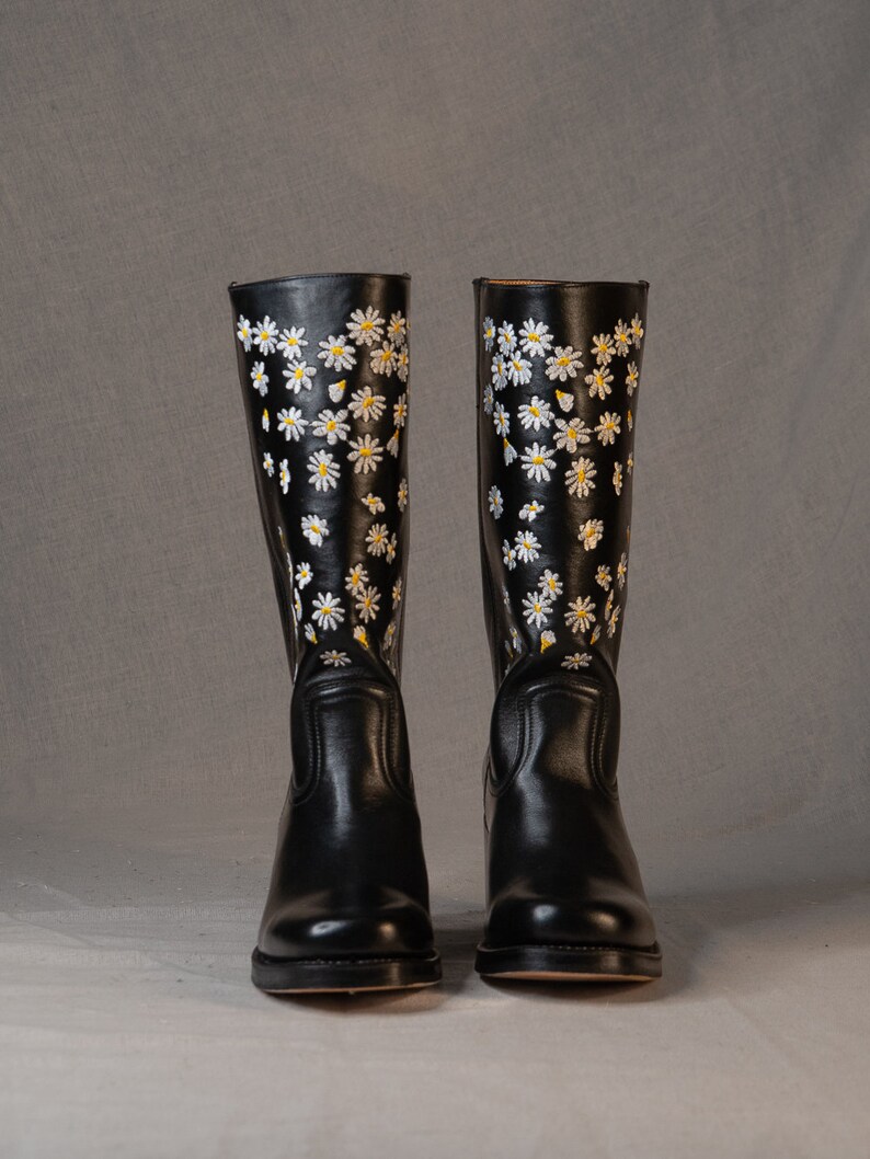 Daisy Boots Black - Etsy