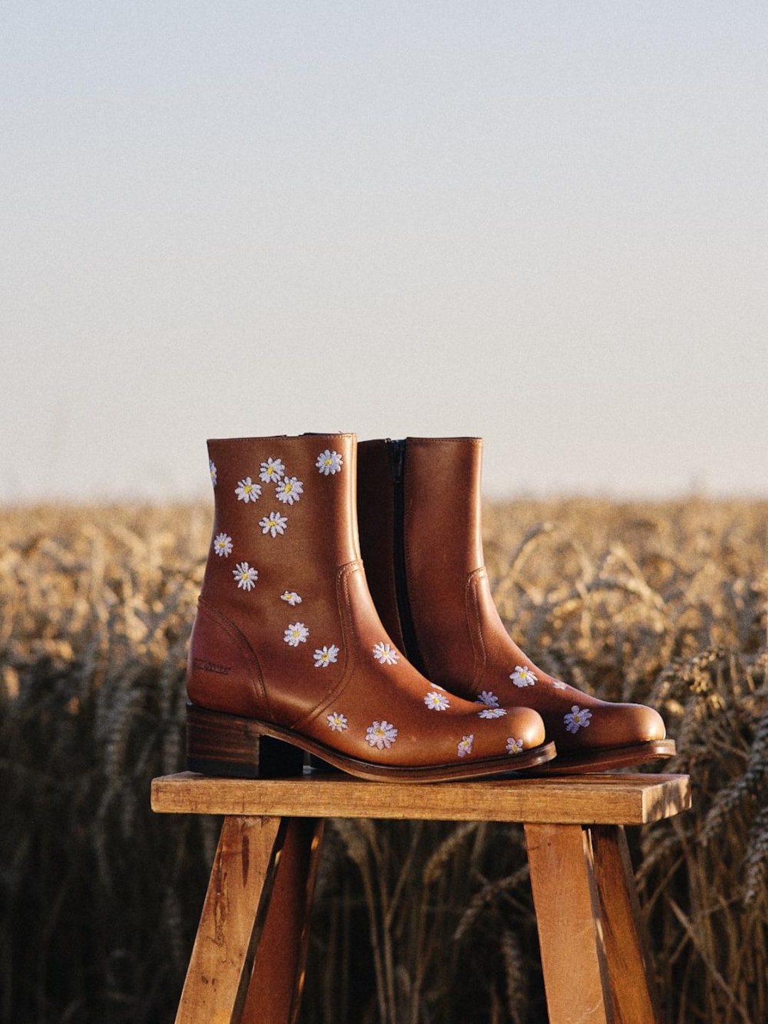 Daisy Boots Ankle Saddle Brown - Etsy