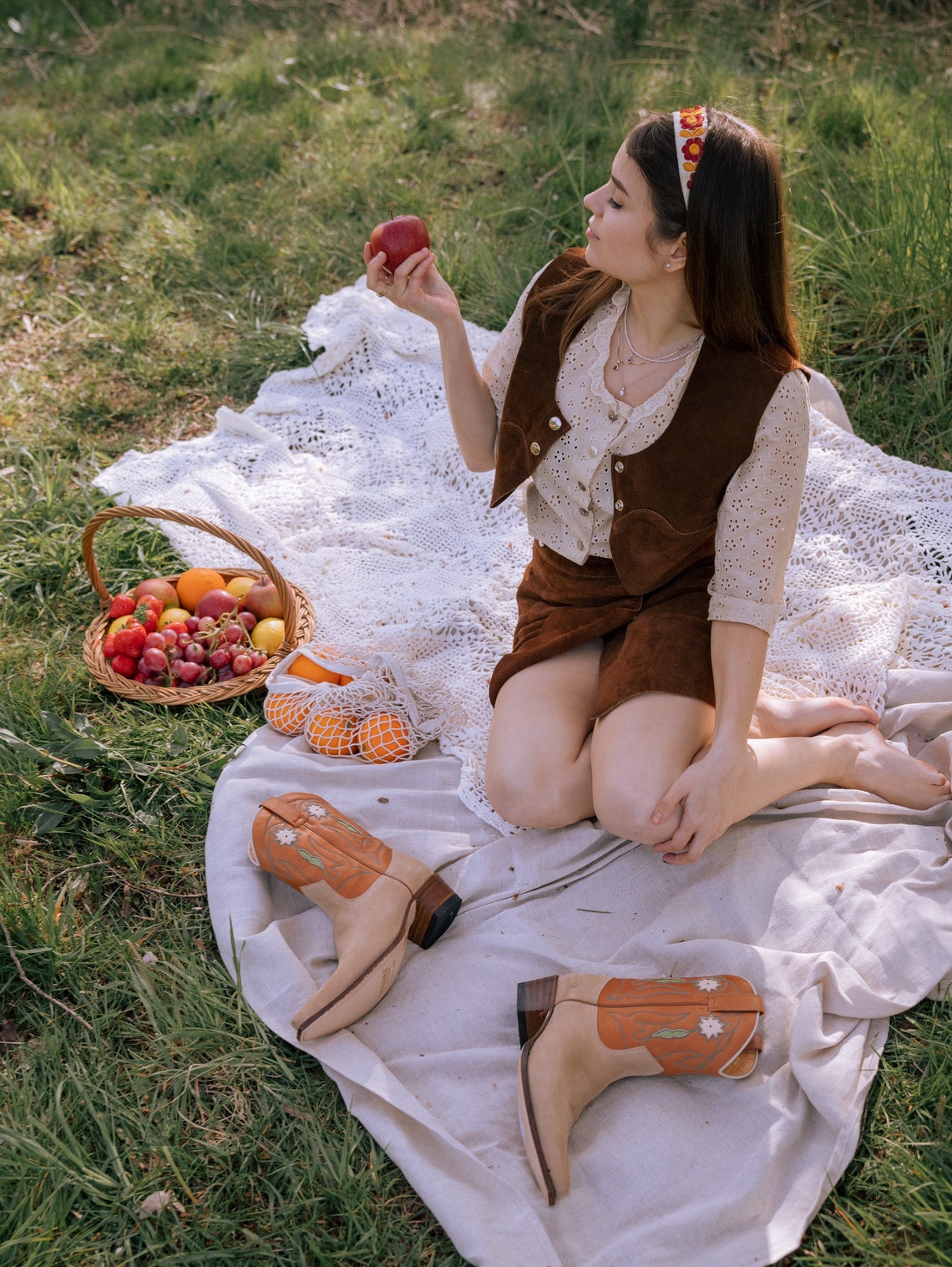 Lily Boots Vintage Western Style - Etsy