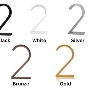 Modern Mailbox Custom House Numbers Home Decor Stained/ Painted - Etsy