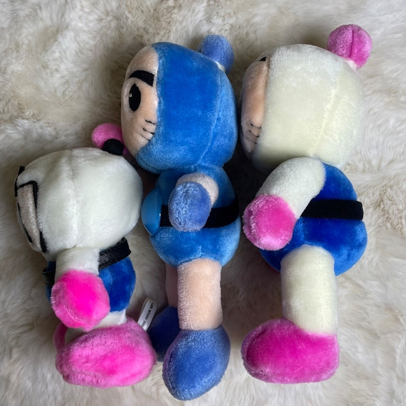 RARE!! Vintage 1995s Second Hand Bomberman Plush Game - Etsy