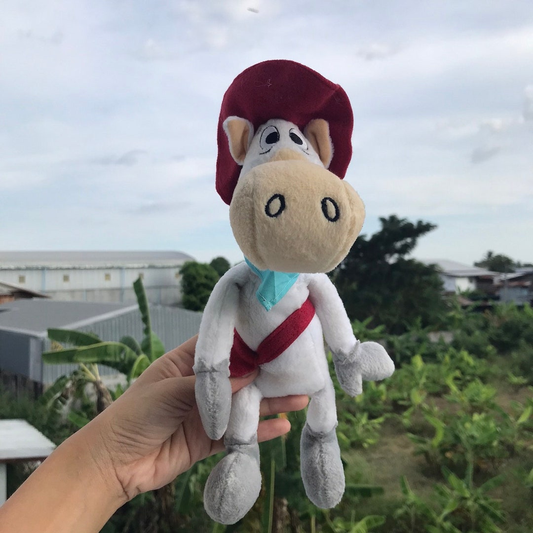 Vintage Plush White Horse - Etsy