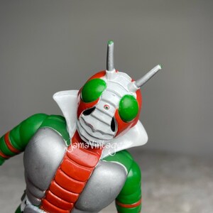 Vintage 1989s Kamen Rider V3 Figure Toy Japan 6.5" , Second Hand . Hero ...