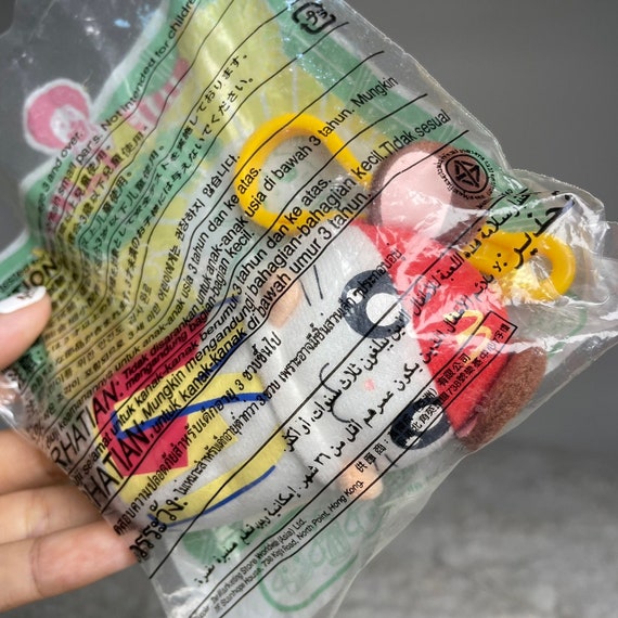 Vintage 2003s Kaburu Hamtaro Keychain Plush , Hamster… - Gem