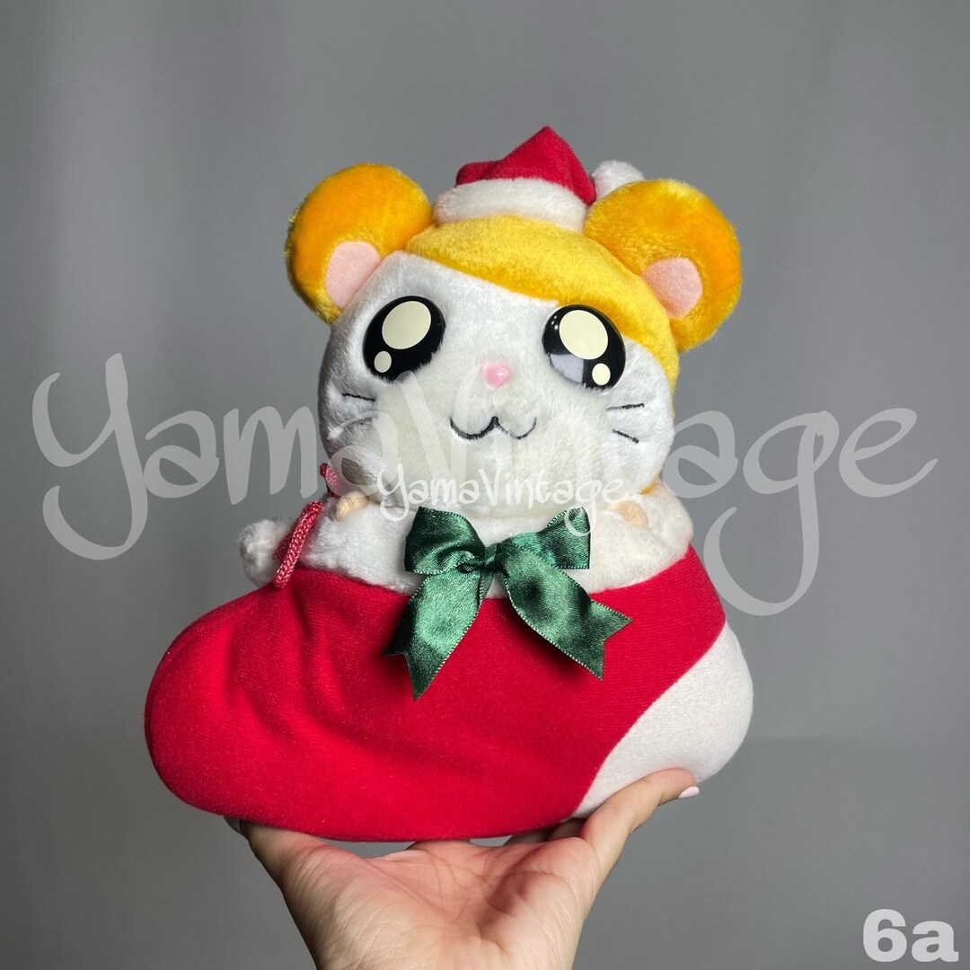 Vintage 90s Hamtaro Plush , Japanese Manga , ハム太郎 , Hamster , Stuffed ...