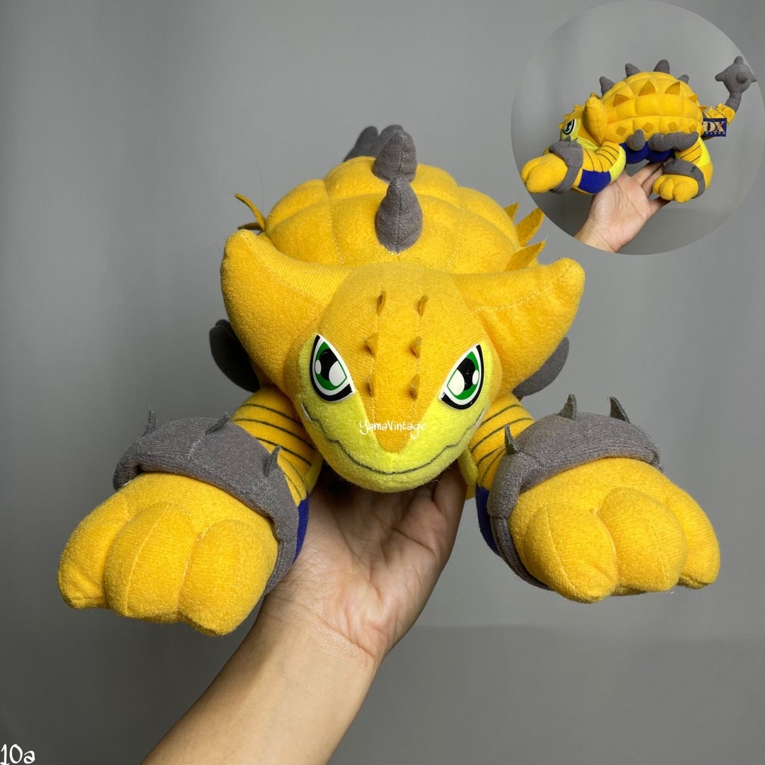 Vintage 2001s Digimon Ankylomon Plush , Anime Cartoon , Japan ...