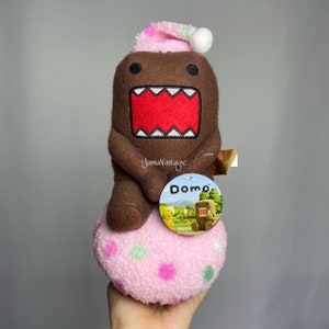 Vintage Cartoons DOMO-KUN Plush Wind-up Music , Music Box , どーもくん ...