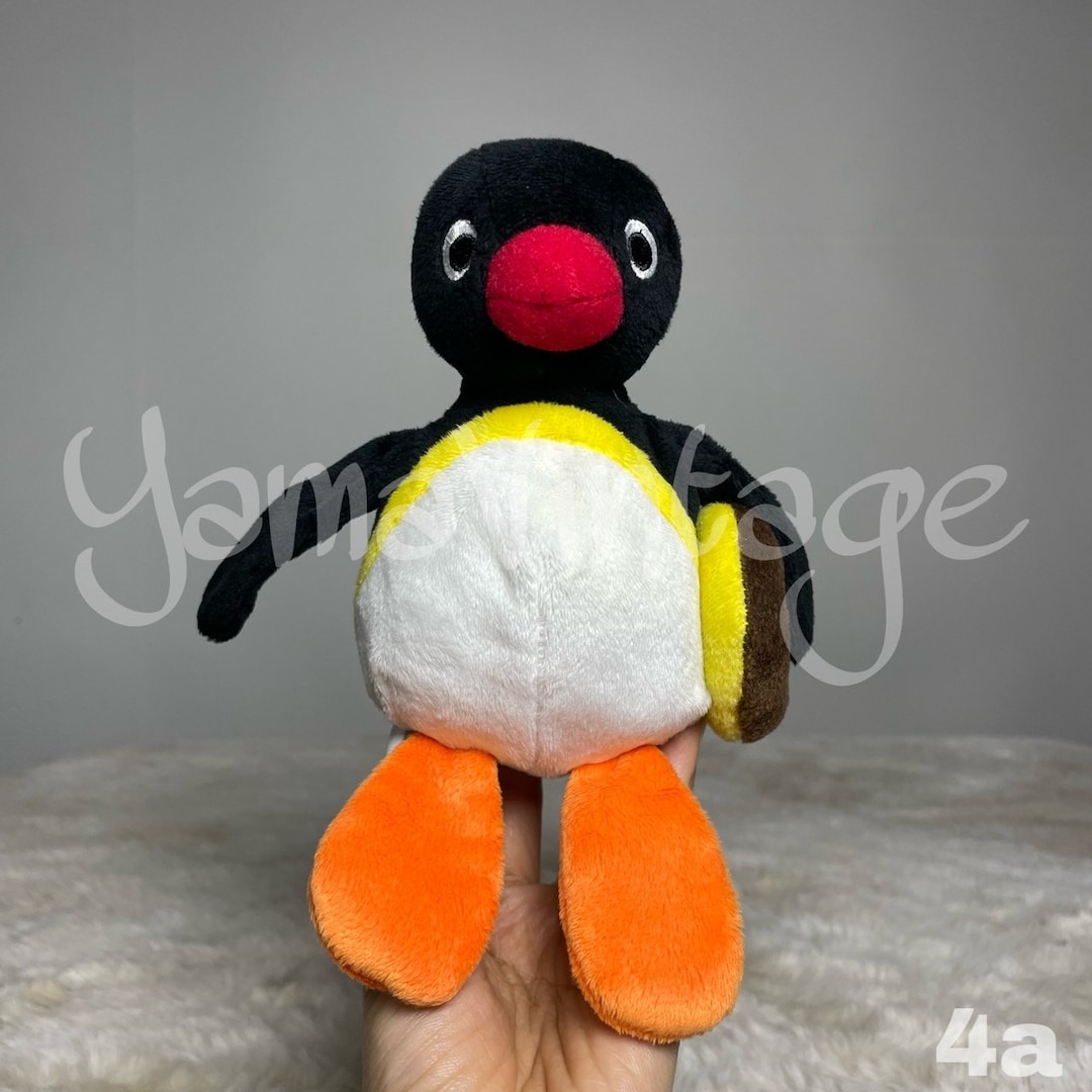 Vintage Cartoons Pingu Plush Stuffed Animals Dolls Penguin - Etsy