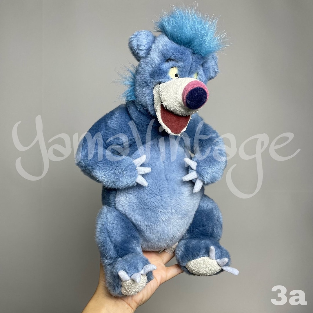 Vintage 90s-2000s Baloo Plush Jungle Book Second Hand Collectibles ...