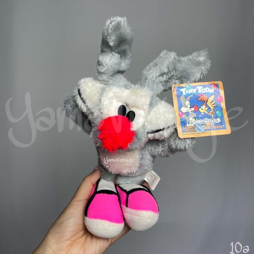 Vintage 1990s Calamity Coyote Plush , Stuffed Animal , Second Hand ...