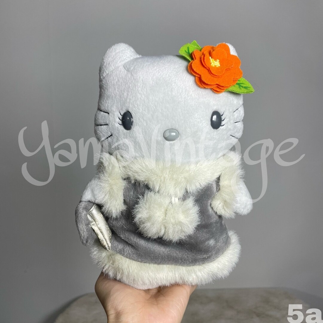 Vintage 2001s Kitty Plush Cat Cartoons Japan Stuffed Toys Second Hand ...