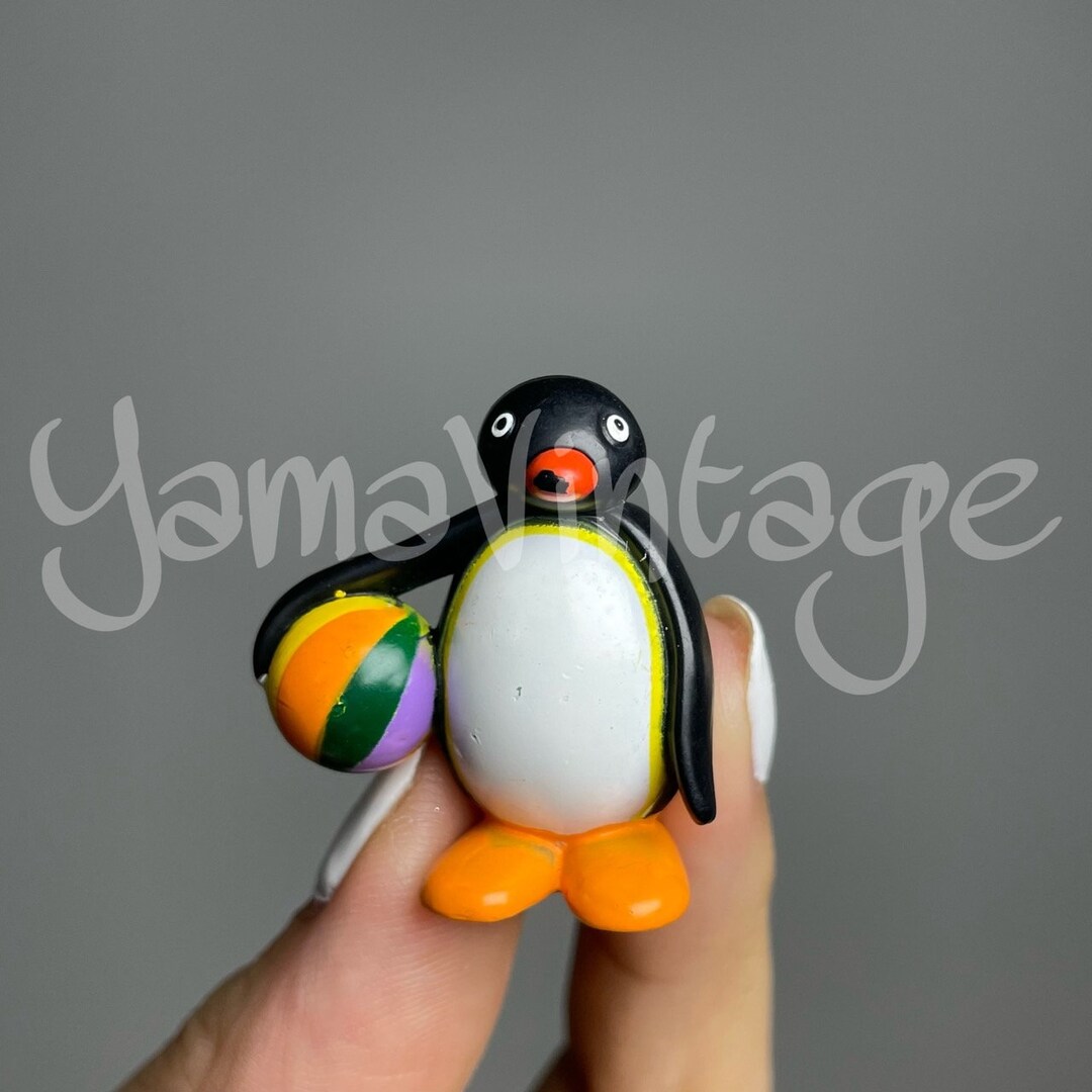 Vintage Cartoons Mini Pingu , Collectibles , Vintage Toys , Penguin , Animals , Gift for Her ...