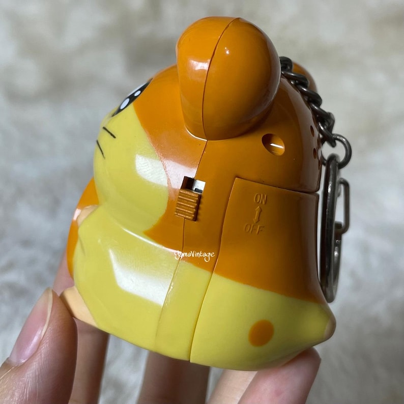 RARE! Vintage 1990s Anime Cartoon Japan Hamta Keychain Alarm Clock ...