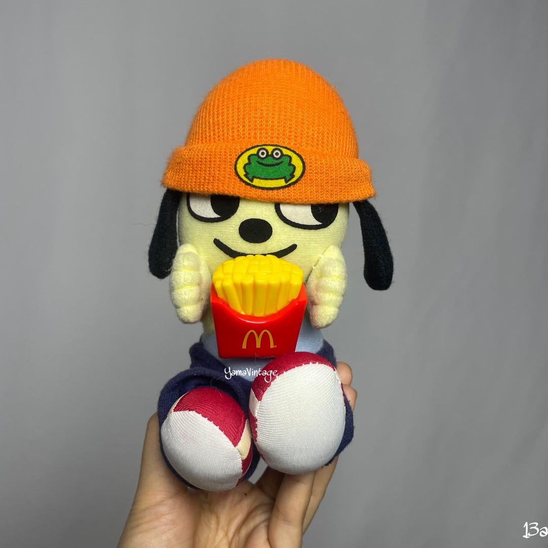 Vintage 1990s-2000s Parappa Rapper Plush 6" , Stuffed Toys , Gift for ...