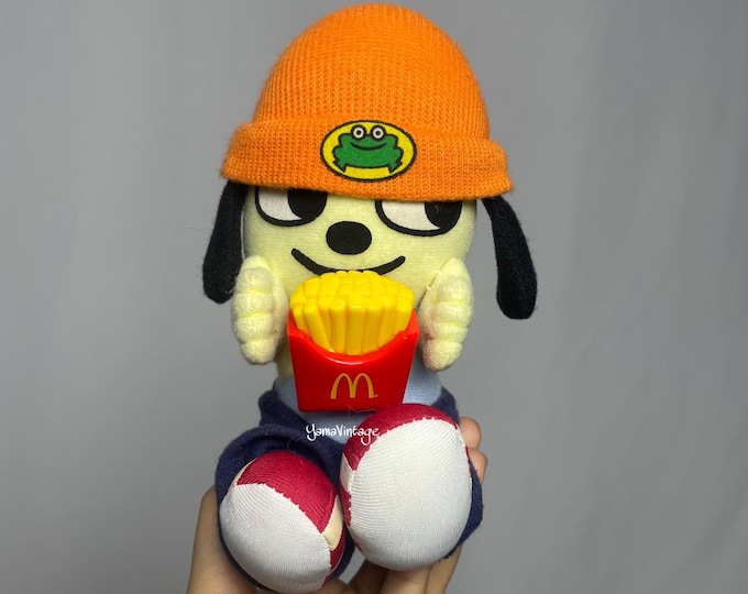 Vintage 1990s-2000s Parappa Rapper Plush 6" , Stuffed Toys , Gift for ...