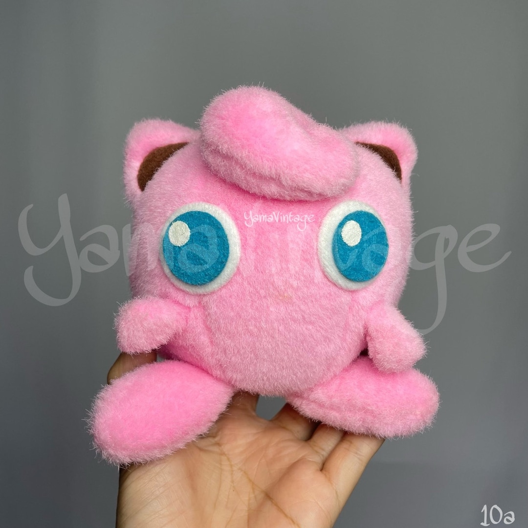 Vintage 90s Jigglypuff Plush TOMY Stuffed Animals Game Japan Anime Second Hand Gift for Him Gift for Kids Birthday Plushies Stuffed Toys Y2K Etsy Canada