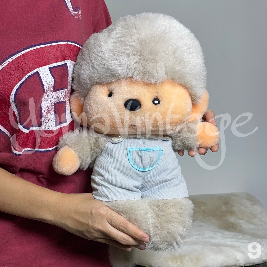 Super RARE Vintage 1960s-1970s Monchhichi Plush , IKB , Japan , Showa ...