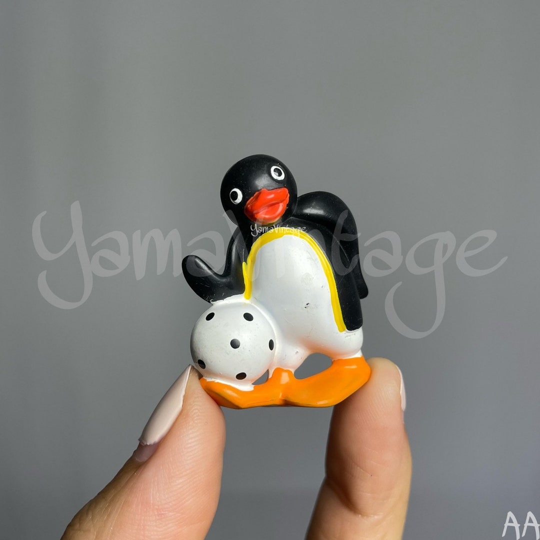 Vintage Cartoons Pingu Figure 1.5 , Collectibles , Vintage Toy ...