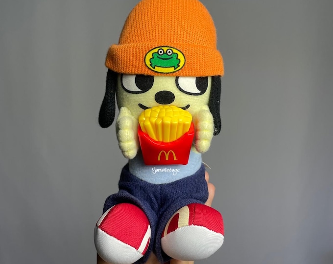 Vintage 1990s-2000s Parappa Rapper Plush , Stuffed Toys , Gift for ...