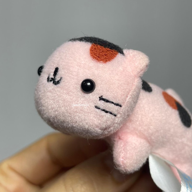 Vintage Japanese Cartoons Mini Nyan Nyan Nyanko Plush 2.5" , Second ...