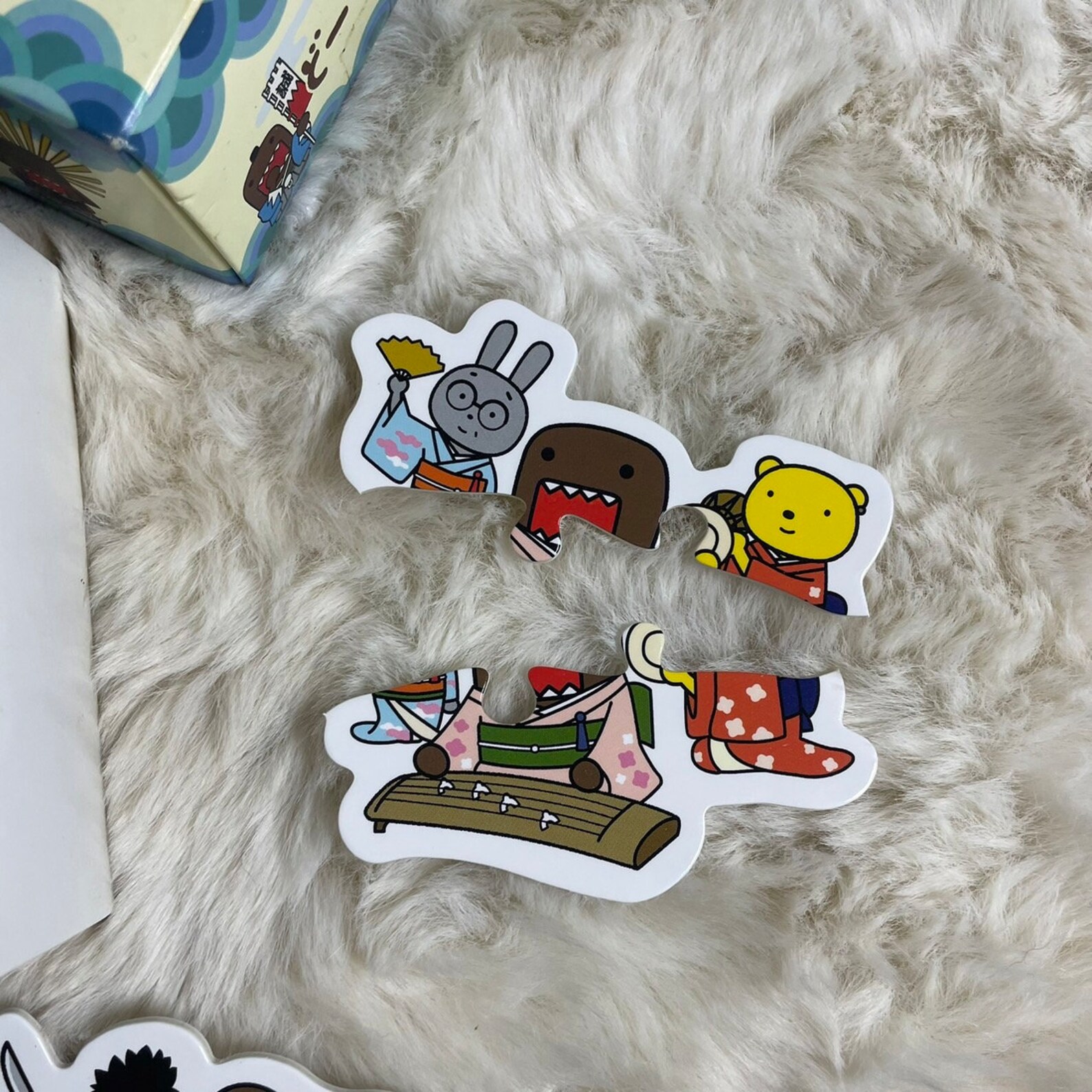 Rare Taiga Darama Domo-kun Picture Matching Card , Jigsaw Puzzle ...