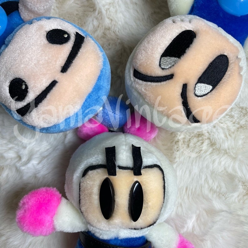 RARE!! Vintage 1995s Second Hand Bomberman Plush Game - Etsy