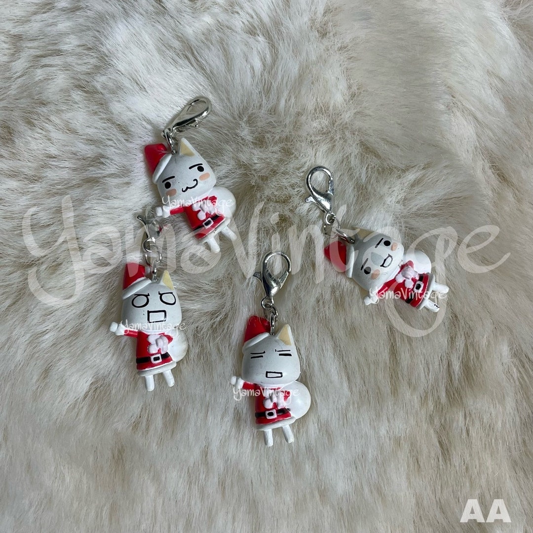 Vintage 2000s Toro Inoue Christmas , Keychain , Keyring , Mini , Figure ...
