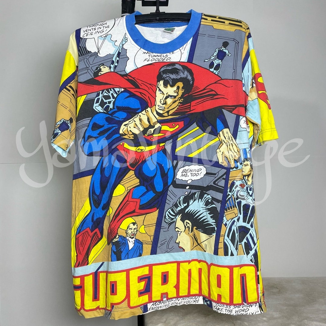 Rare!! Vintage 90s DC Shirt , Second Hand , Cartoons , T-shirt , All ...