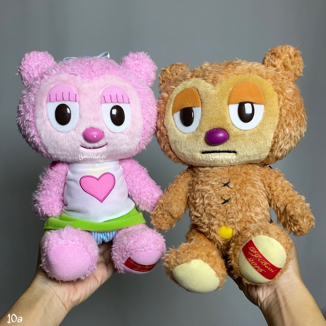 Vintage Games Rapper Parappa , Sweety Bancha Plush , PJ Berri Plush ...