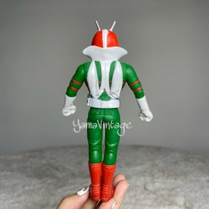 Vintage 1989s Kamen Rider V3 Figure Toy Japan 6.5" , Second Hand . Hero ...