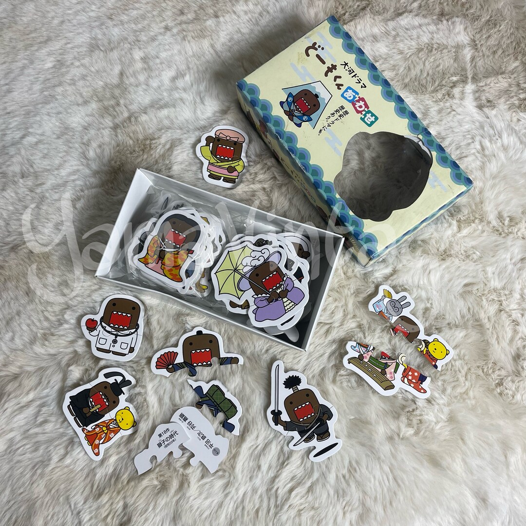 Rare Taiga Darama Domo-kun Picture Matching Card , Jigsaw Puzzle ...