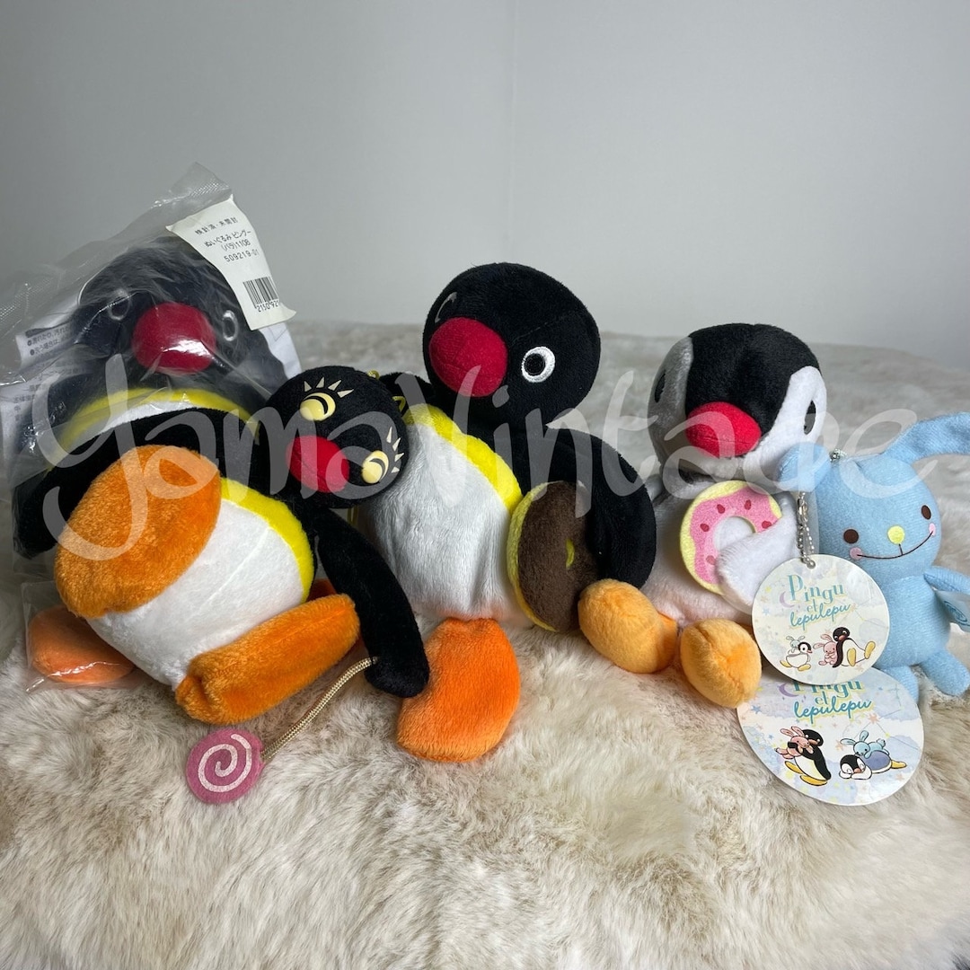 Vintage 2001s Pingu Plush , Stuffed Animals , Doll , Penguin , Gift for ...