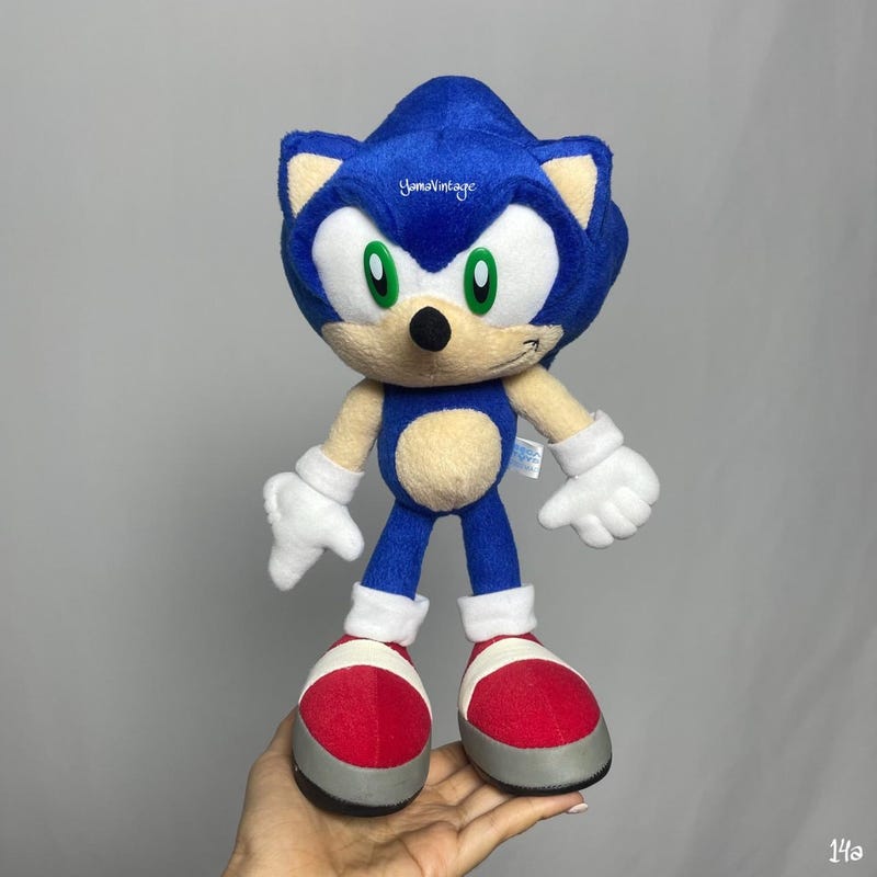 Sonic the Fighters Plush - Etsy