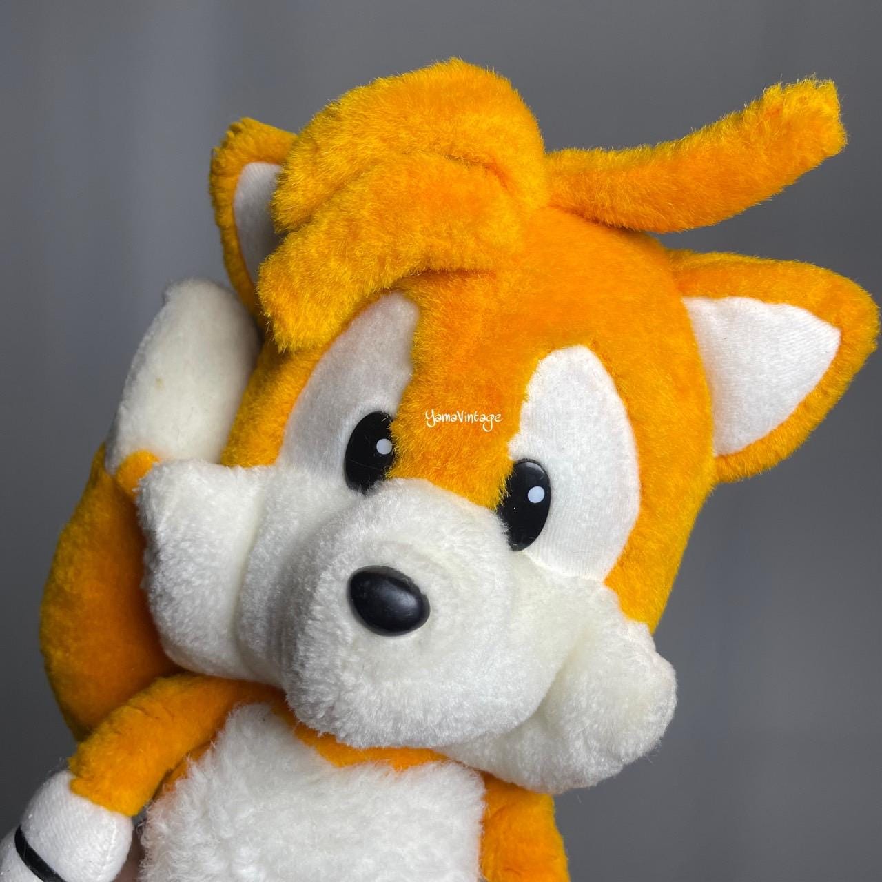 Vintage 1993s Tails Onic Plush 15" Game , Anime , Japan , Second Hand ...