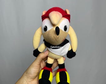 Vintage 1995s Bark The Polar Bear Plush Sonic Games Anime Japan Second