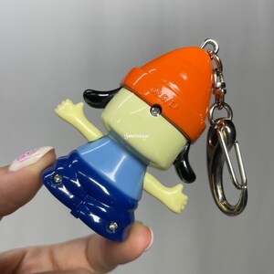 RARE! Vintage 1990s-2000s Mini Clock Keychain Parappa Rapper Figure ...