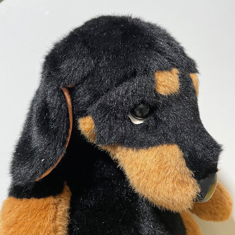 Vintage Dog Plush Japan Stuffed Animals Realistic Dog Doberman - Etsy