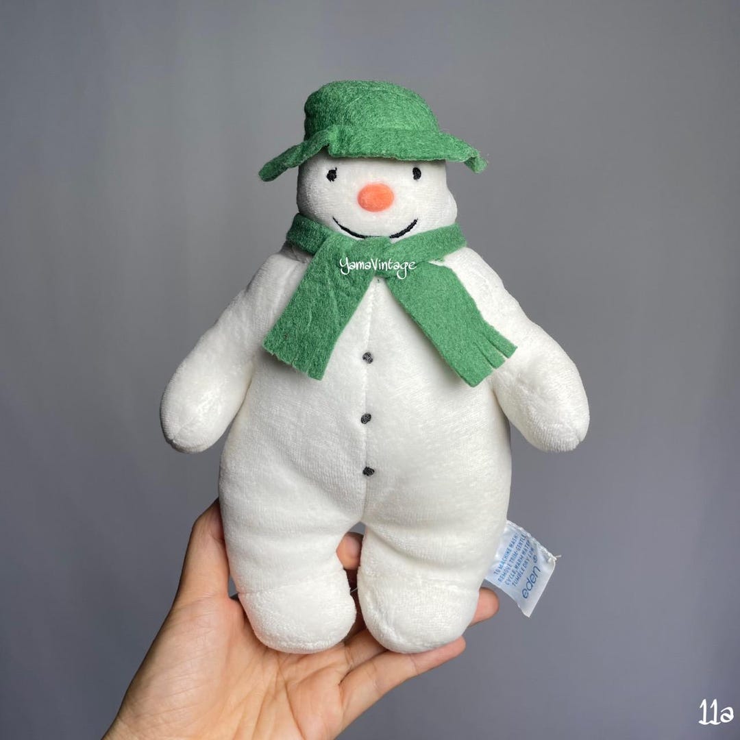 Vintage Snowman Plush , Stuffed Toys , Collectibles , Gift Plush ...