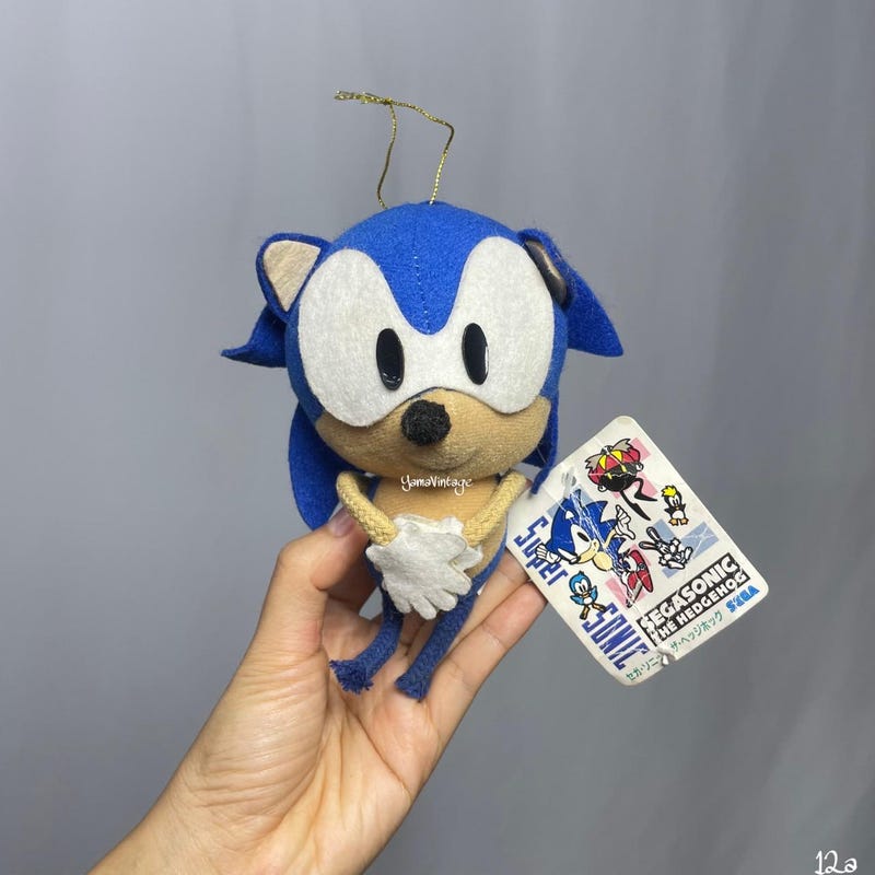 Sonic Puppet - Etsy