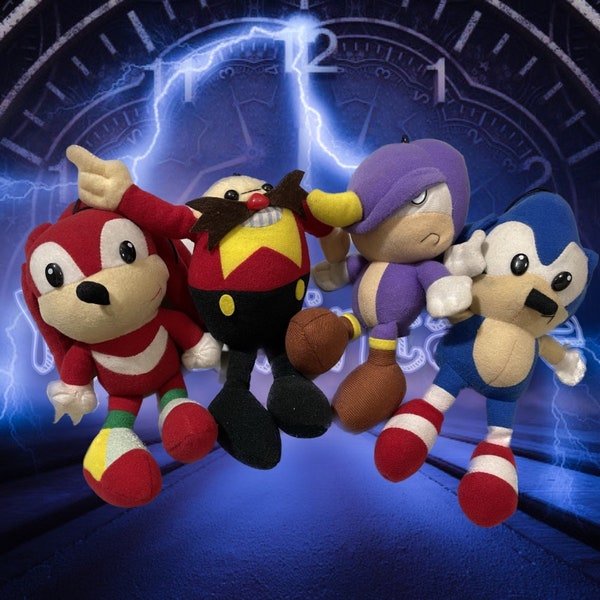 Sonic the Hedgehog 3 Plush - Etsy