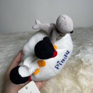 Vintage 2000s Pingu Plush , Finger Toys , Finger Animal , Finger ...