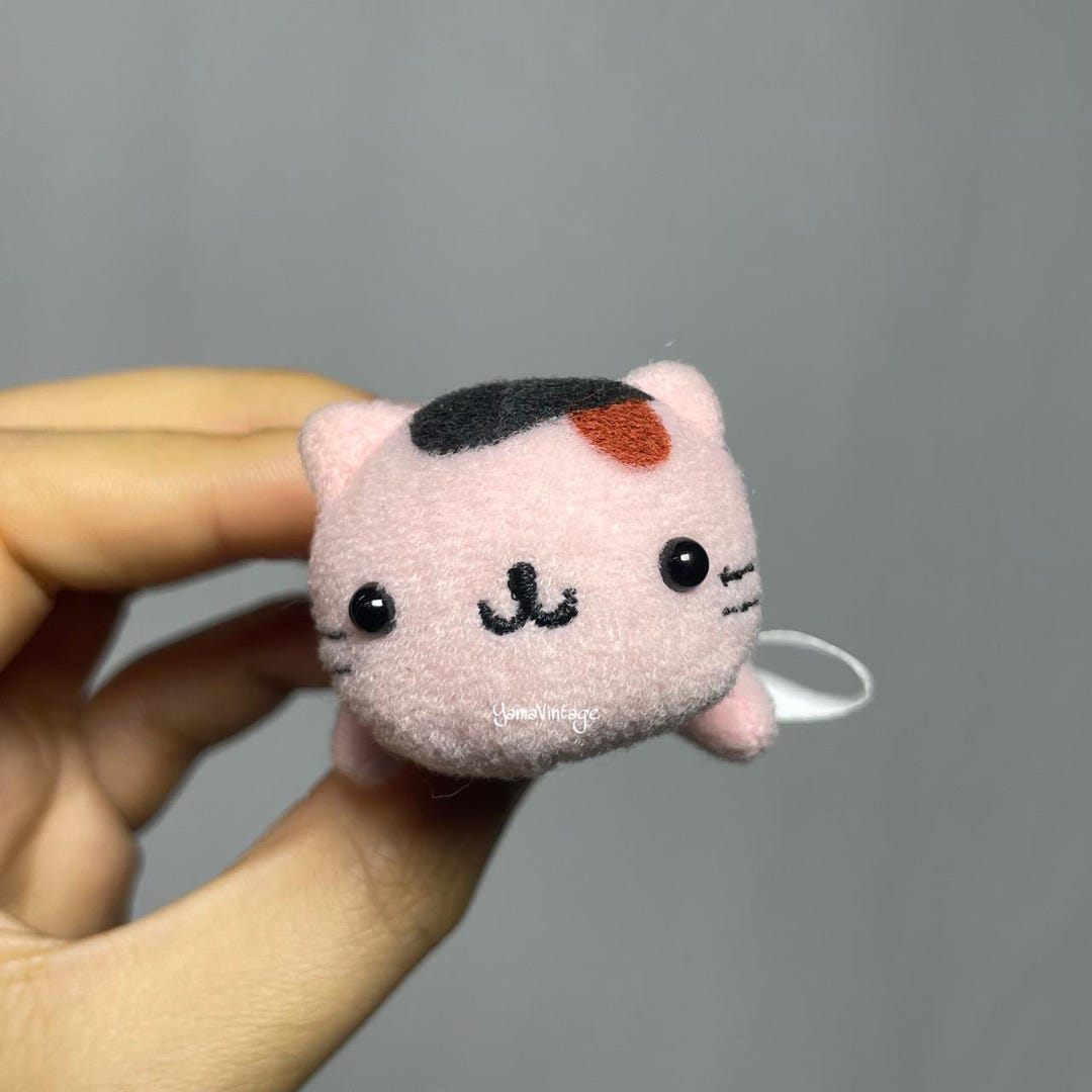 Vintage Japanese Cartoons Mini Nyan Nyan Nyanko Plush 2.5" , Second ...