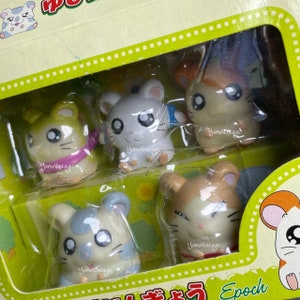 Vintage 2000s Hamtaro Finger Puppet Set of 5 Pcs. Hamter , Toys ...