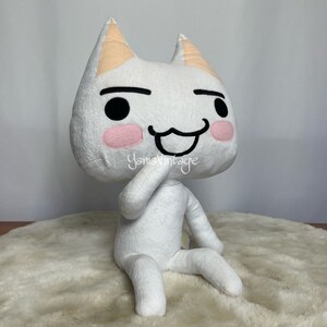Vintage 2000s Toro Cat Plush 21-22 Big Size , Y2K Cute Kawaii , Stuff ...