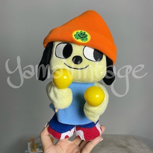 Vintage 2001s Parappa Plush 9-9.5" Game Collectible Second Hand Stuffed ...