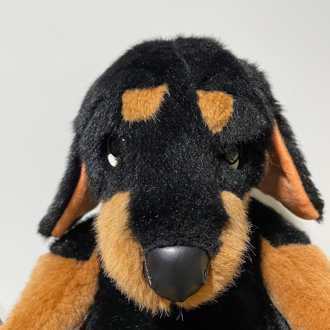 Vintage Dog Plush Japan Stuffed Animals Realistic Dog Doberman - Etsy
