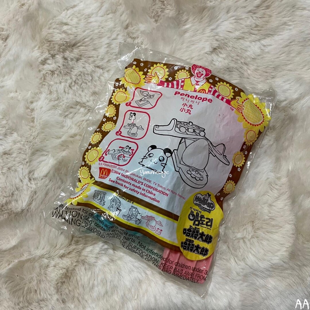 Vintage 2004s Penelope Hamtaro Figure Toy , Second Hand , Hamter , Gift ...