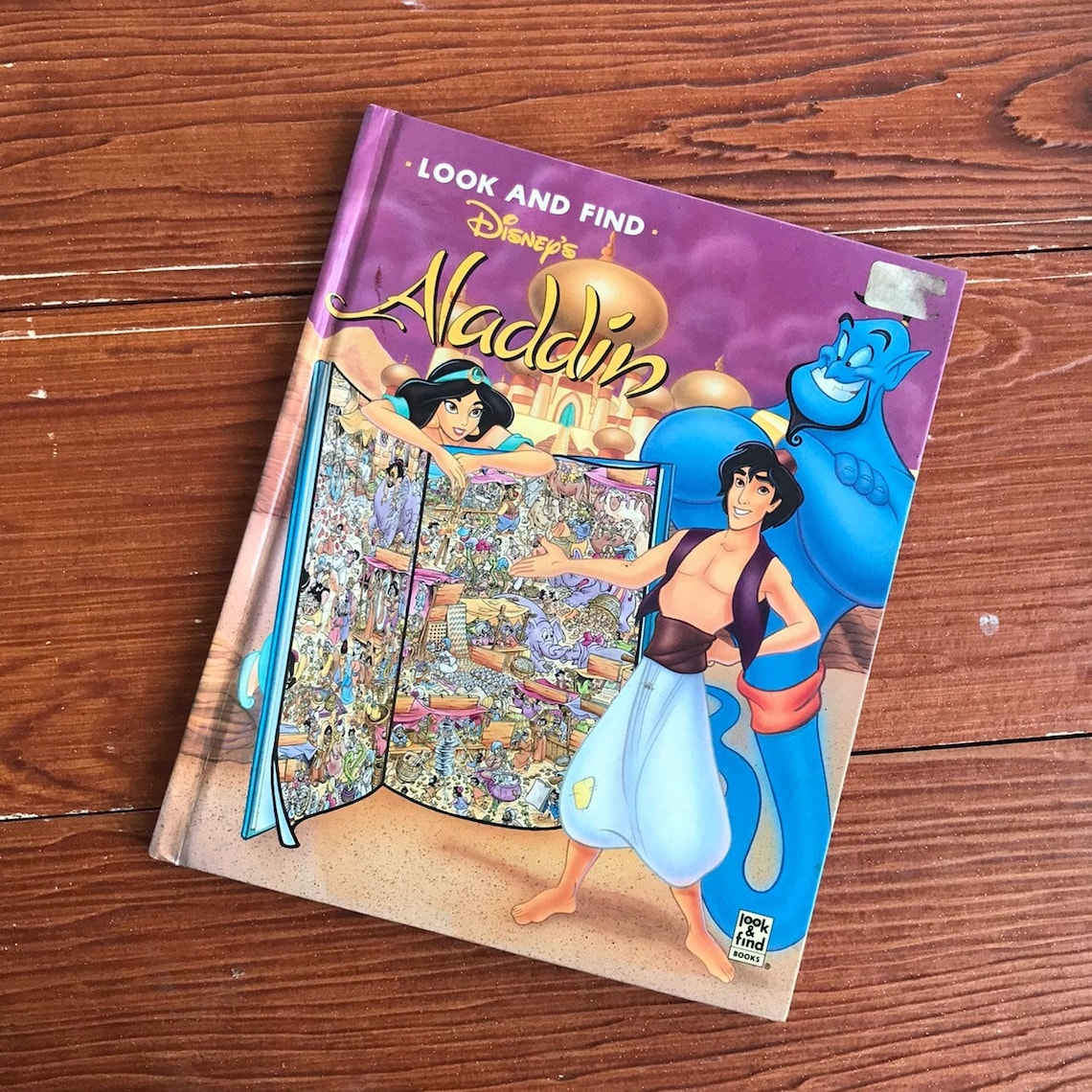 Vintage 90's Look & Find Book Cartoon Children's - Etsy