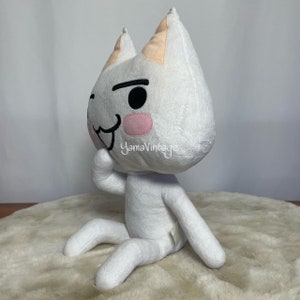 Vintage 2000s Toro Cat Plush 21-22 Big Size , Y2K Cute Kawaii , Stuff ...