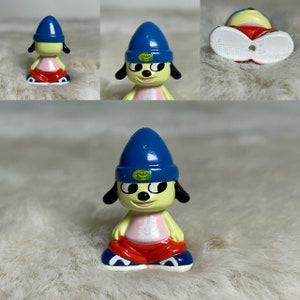 Vintage 2000s Figures Set 7 Pcs , Parappa , PJ Berri , Boxy Boy , Pinto ...